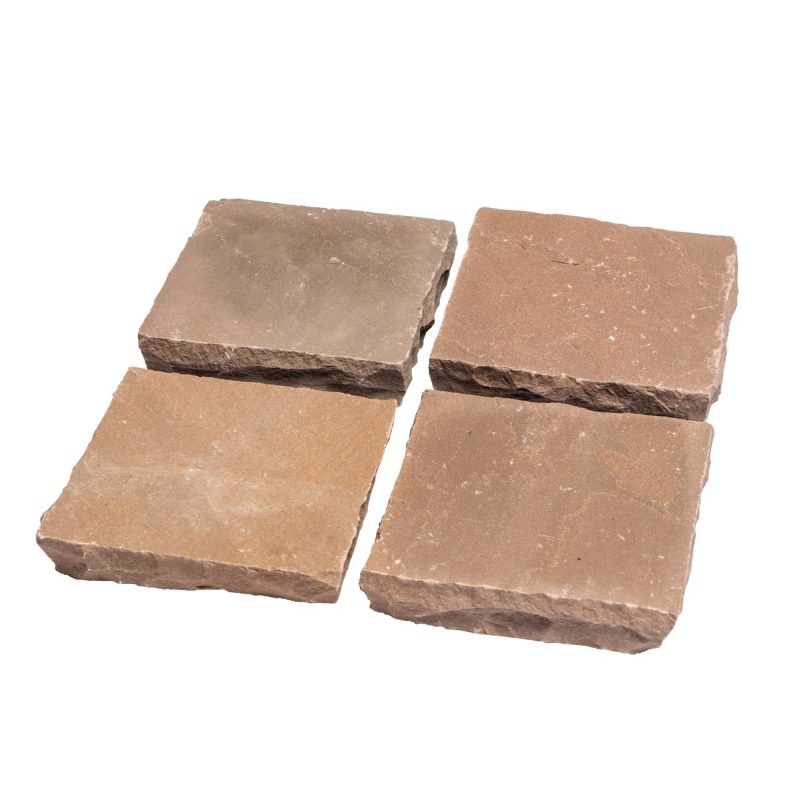 Indische Kandla Multicolor/Bruin 20 x 20 x 3-5cm – Vietbluestone